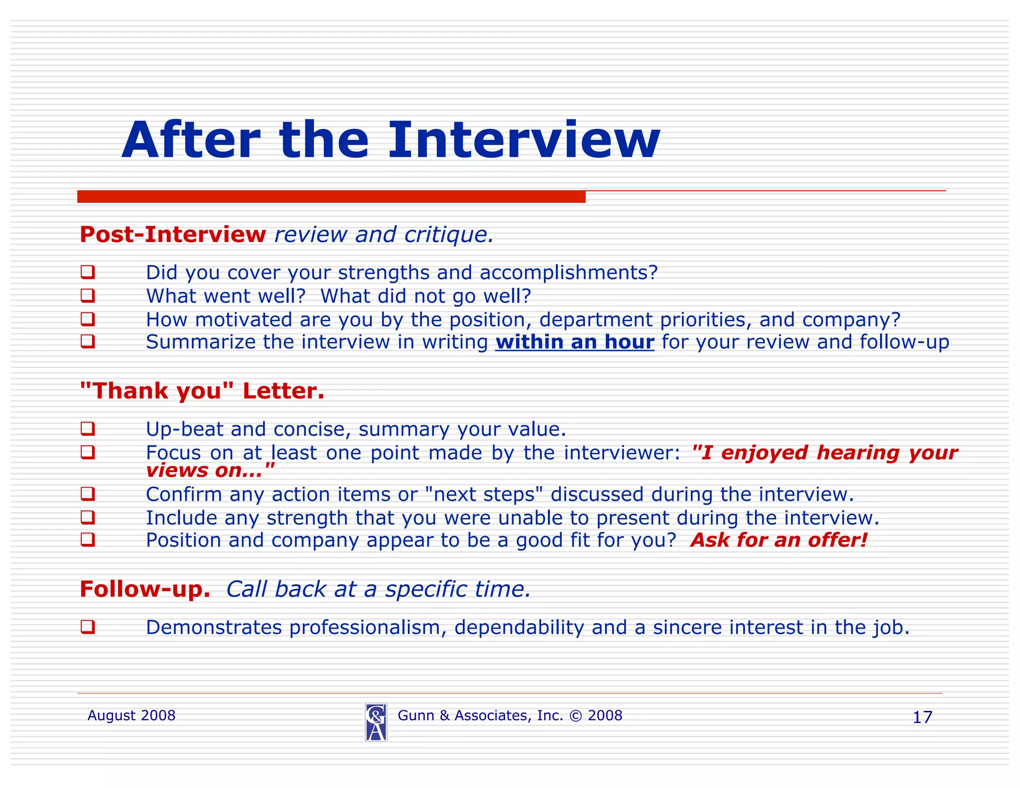 Interview Prep Guide | PPT