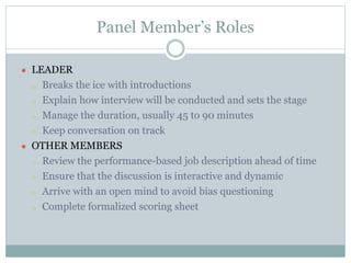 Types of Interviews | PPTX