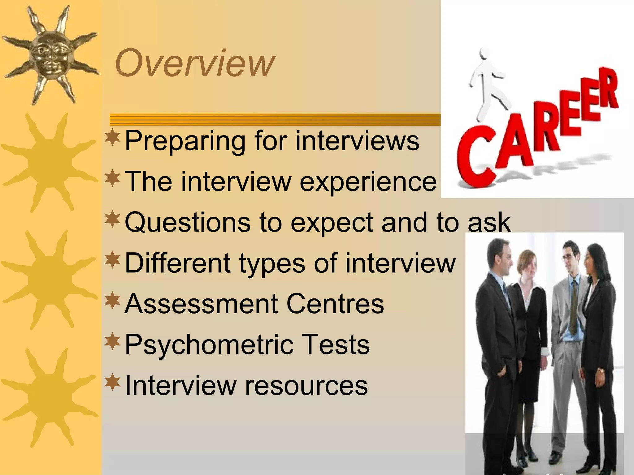 Interview presentation1 | PPT | Resume Writing and Advice | Job Search
