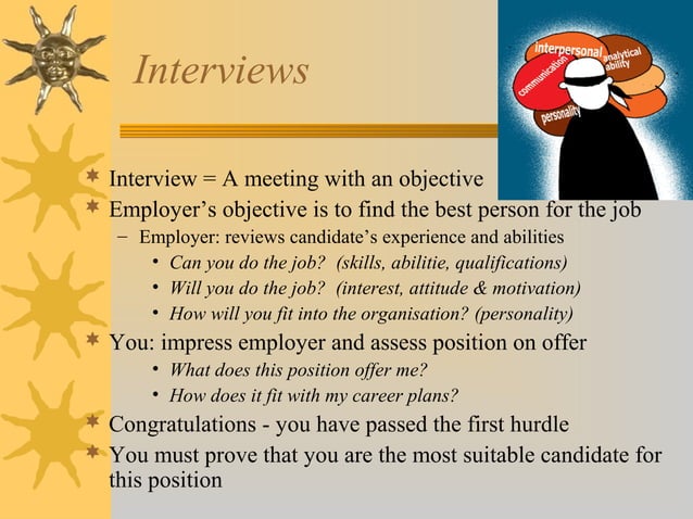 Interview presentation1 | PPT | Resume Writing and Advice | Job Search