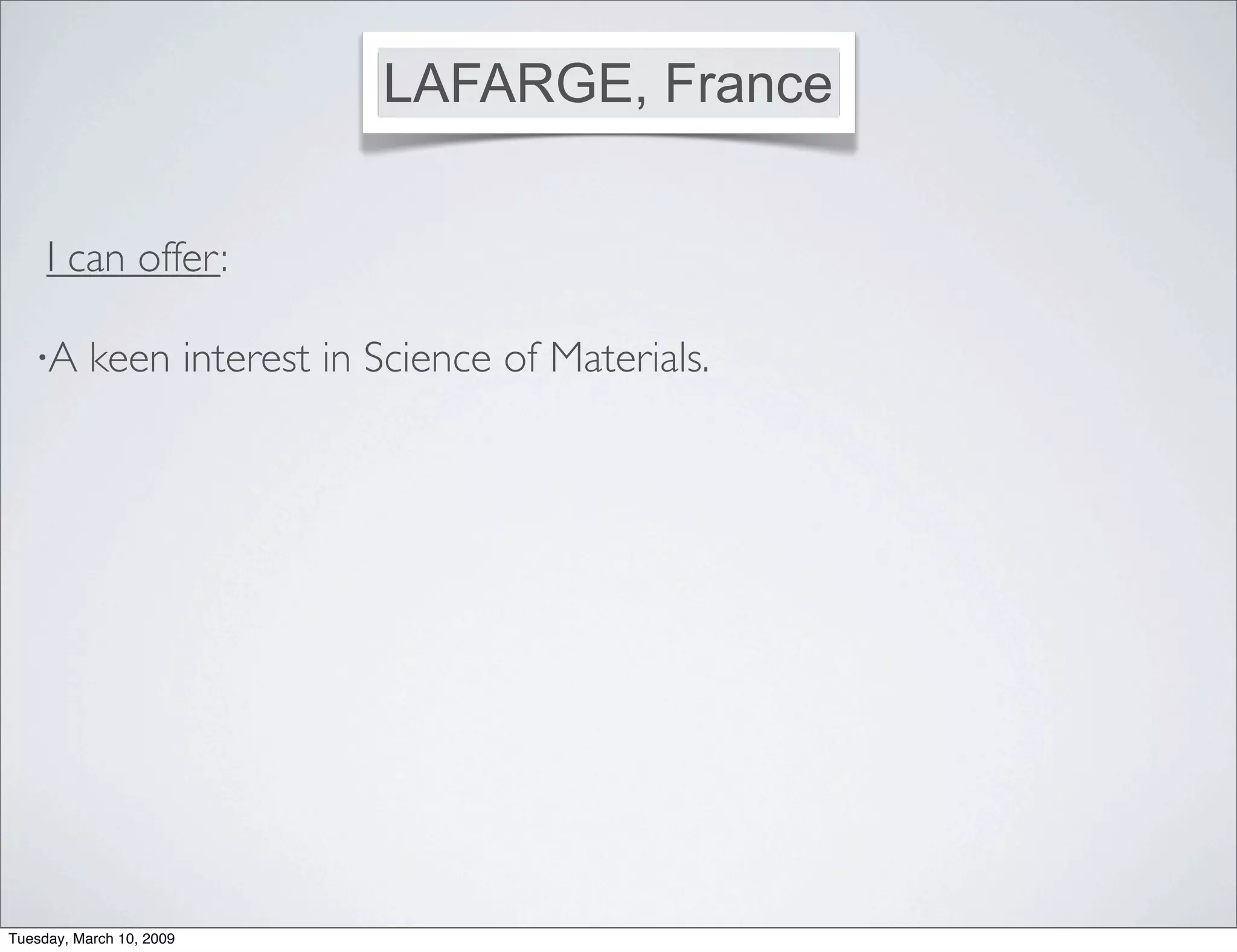 Interview Presentation2.Key