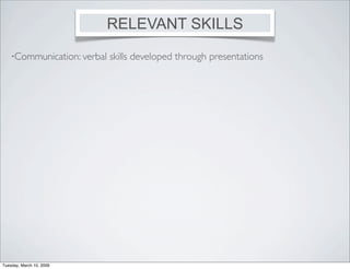 Interview Presentation2.Key