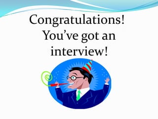 The Interview and You | PPTX