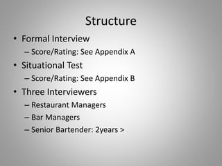 Interview procedure | PPTX