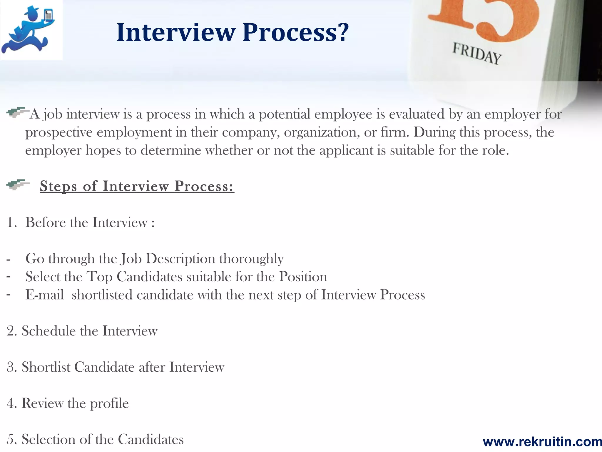 Interview Process | PPT