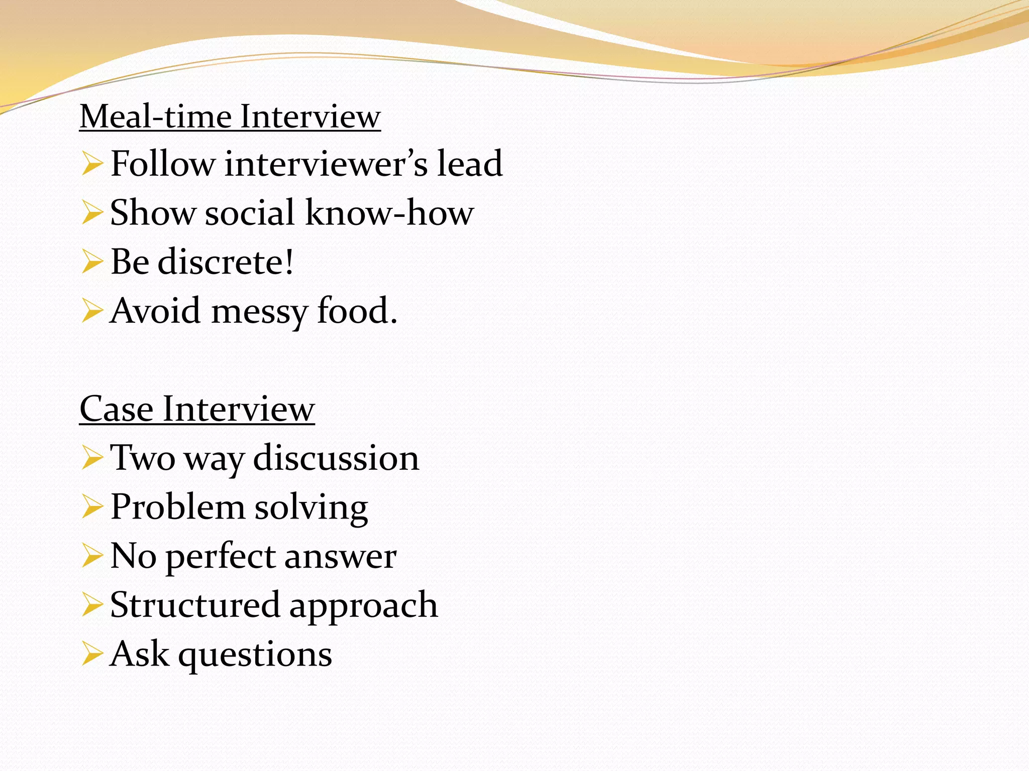 Interview process and methods of conducting interview | PPTX