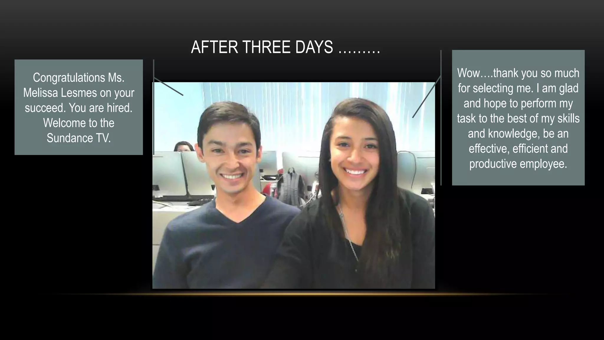 Interview project abdul & melissa | PPTX