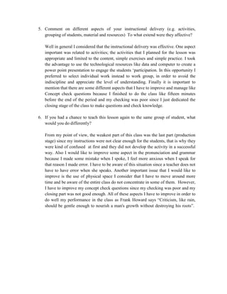 Interview protocol for a post observation | DOCX