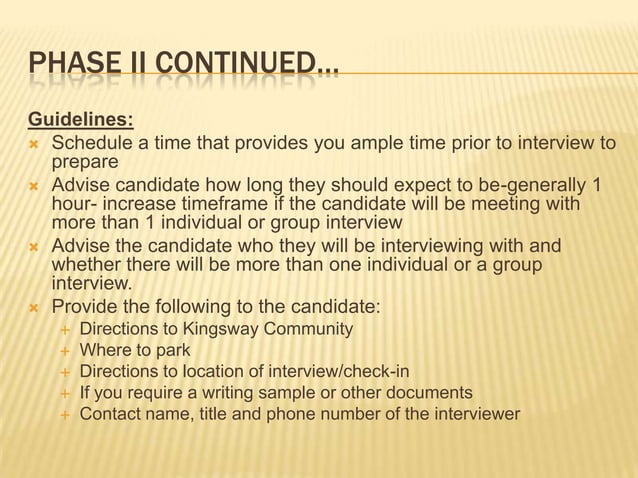 Interview Protocol Pp | PPTX
