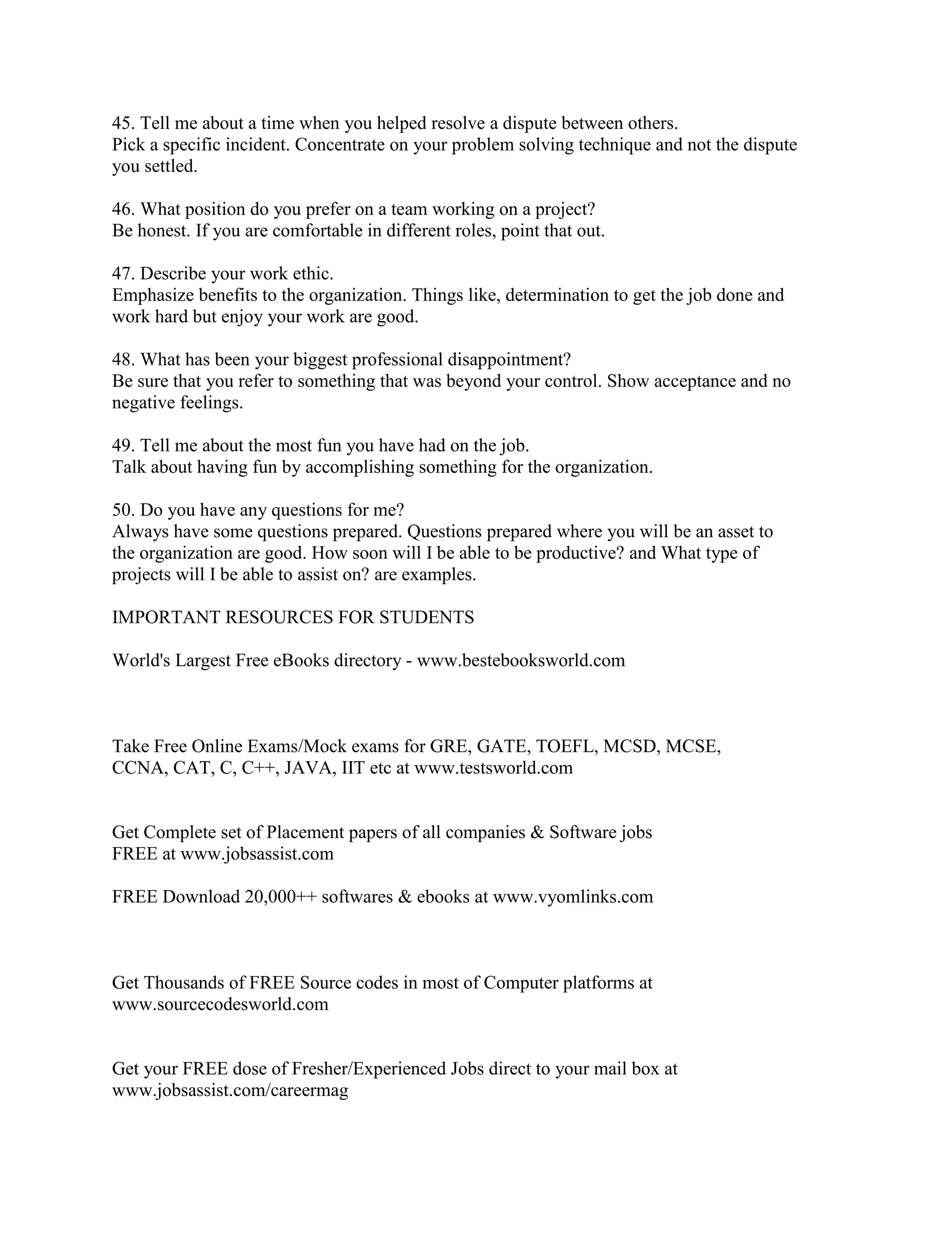 JAVA Interview qns ans | DOCX