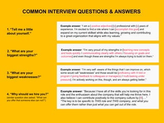 Interview question and answers | PDF
