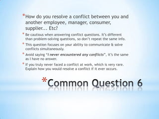 Project Management / Manager Interview Questions | PPTX