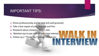Top 15 Common Interview Questions. | PPT