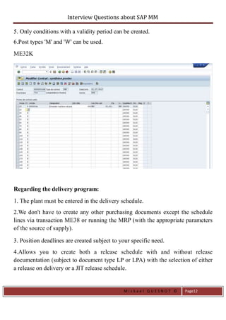 Interview Questions about SAP MM.pptx