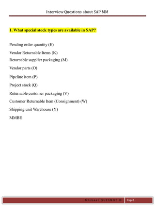 Interview Questions about SAP MM.pptx