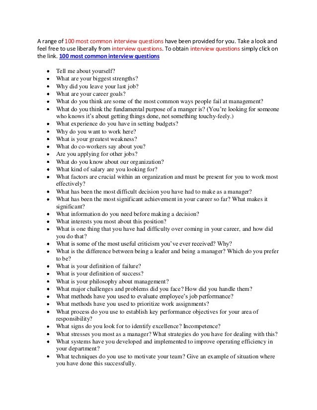 Interview Questions And Answers For Managers Pdf Interview Questions And Answers For Managers Pdf