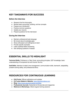 Interview Questions for CA Articleship.pdf