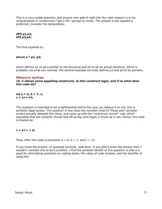 Interview questions_mod.pdf | Programming Languages | Computing