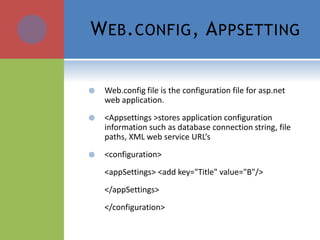 Interview questions on asp | PPT
