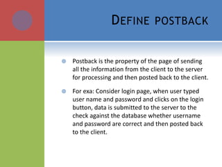 Interview questions on asp | PPT