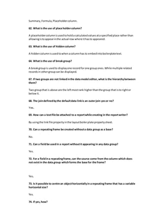 Top MNC'S Interview questions and answers | DOCX