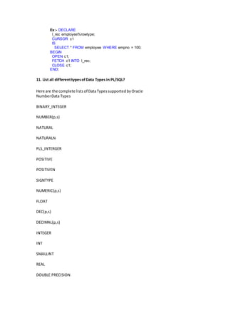 Top MNC'S Interview questions and answers | PDF