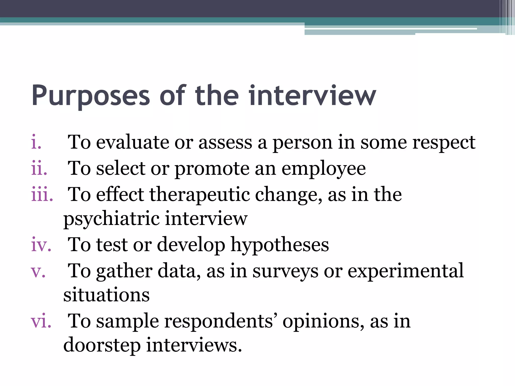 Interview Research Method In Qualitative Research Methods | Ppt