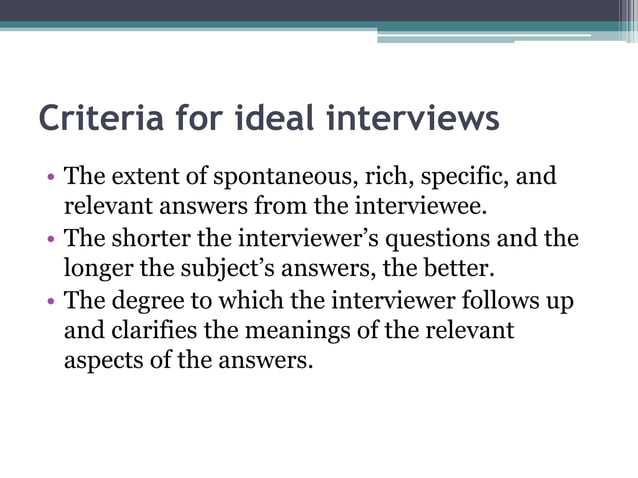 Interview research method in qualitative research methods | PPT