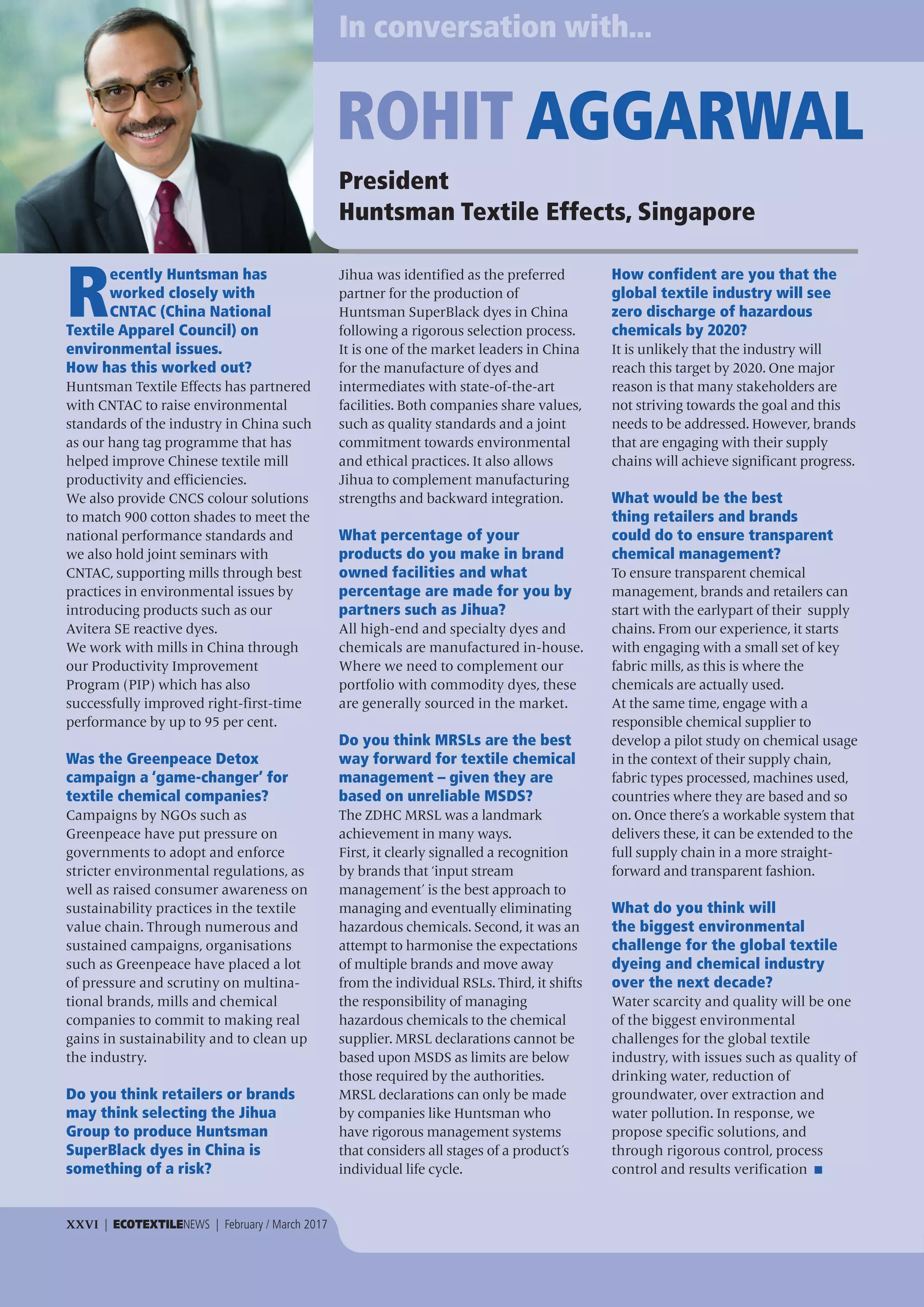 In conversation with Rohit Aggarwal | PDF