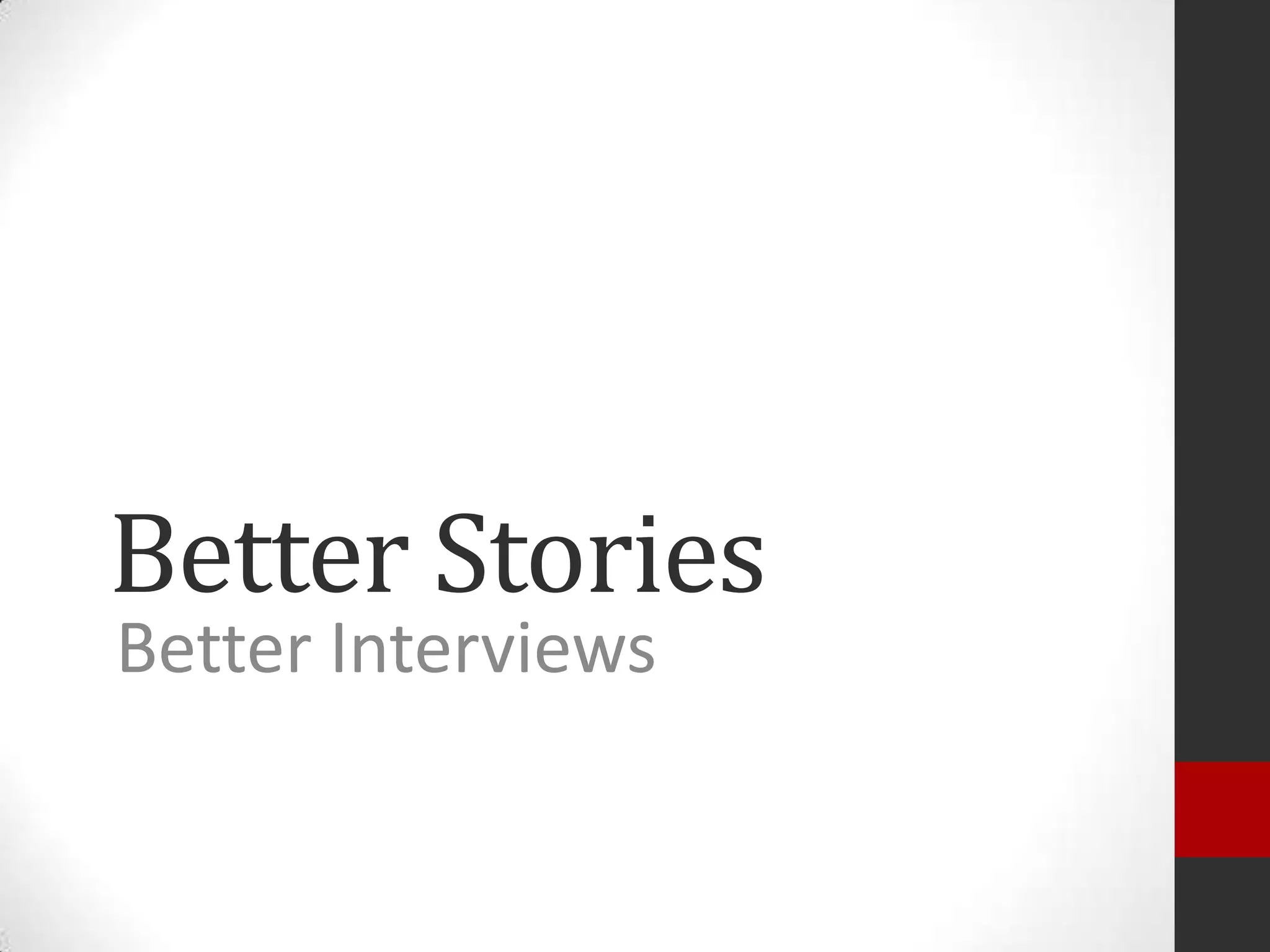 Interviews PPT interviews-ppt