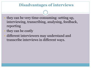 Interviews | PPT