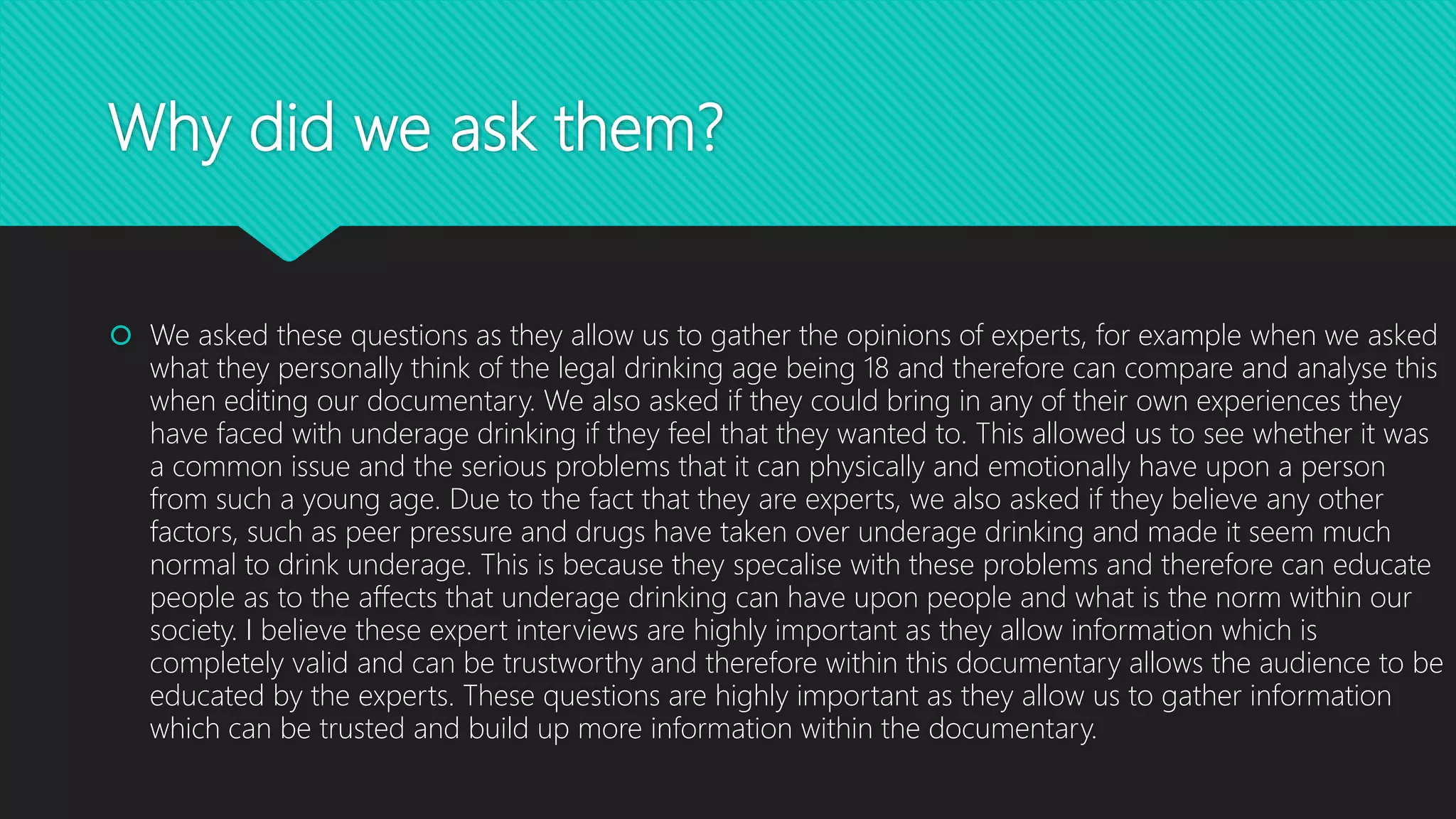 Vox Pop interview questions | PPTX | Parenting Teens | Parenting