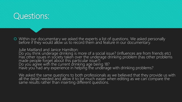 Vox Pop interview questions | PPTX | Parenting Teens | Parenting