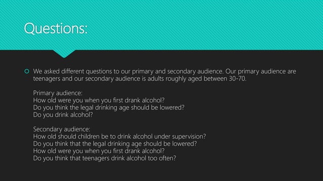 Vox Pop interview questions | PPTX | Parenting Teens | Parenting