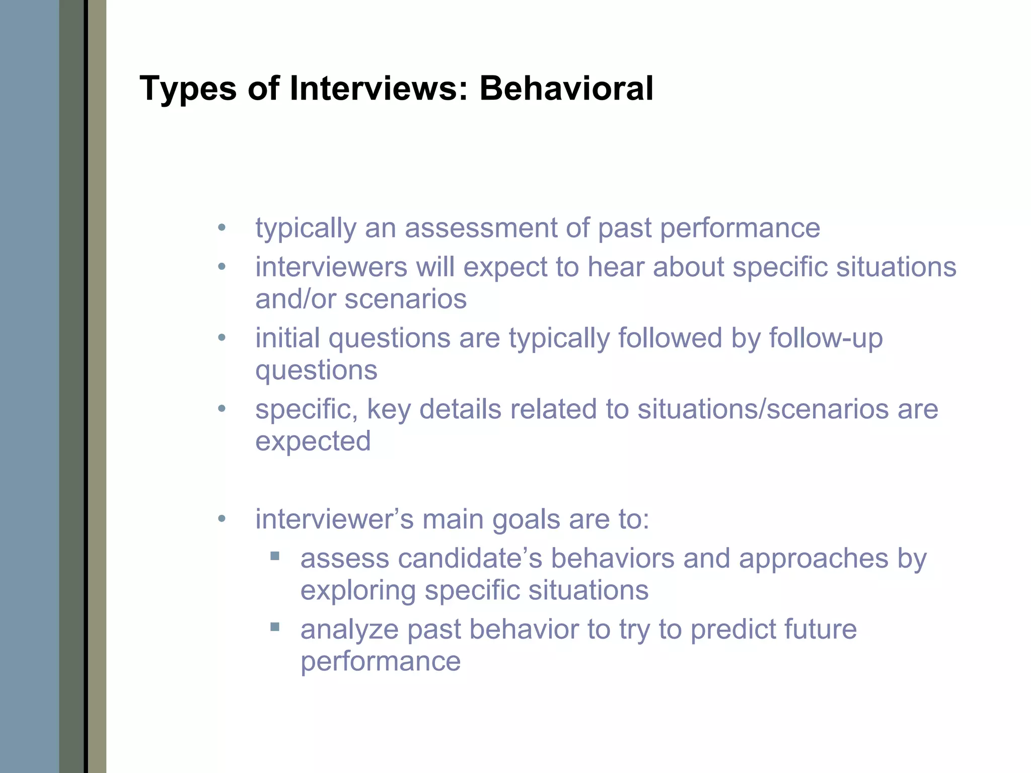 Preparing for Job Interviews | PPT