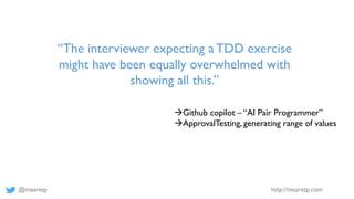 Programming Assignments in Tester Interviews | PPT