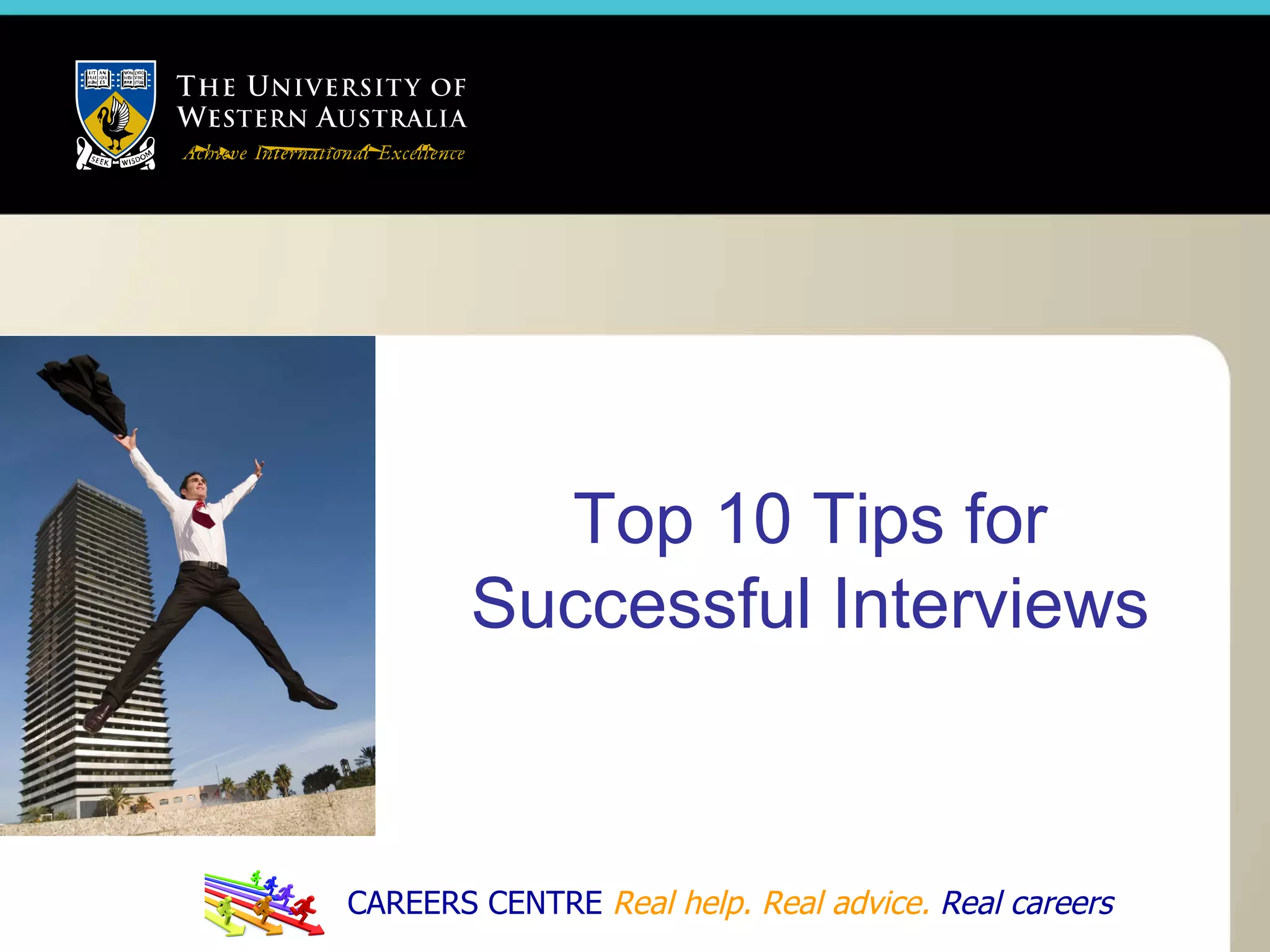 Interviews - Top 10 Tips | PPT