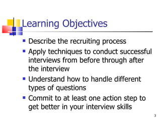 Interviews: Not As Scary as You Think | PPT