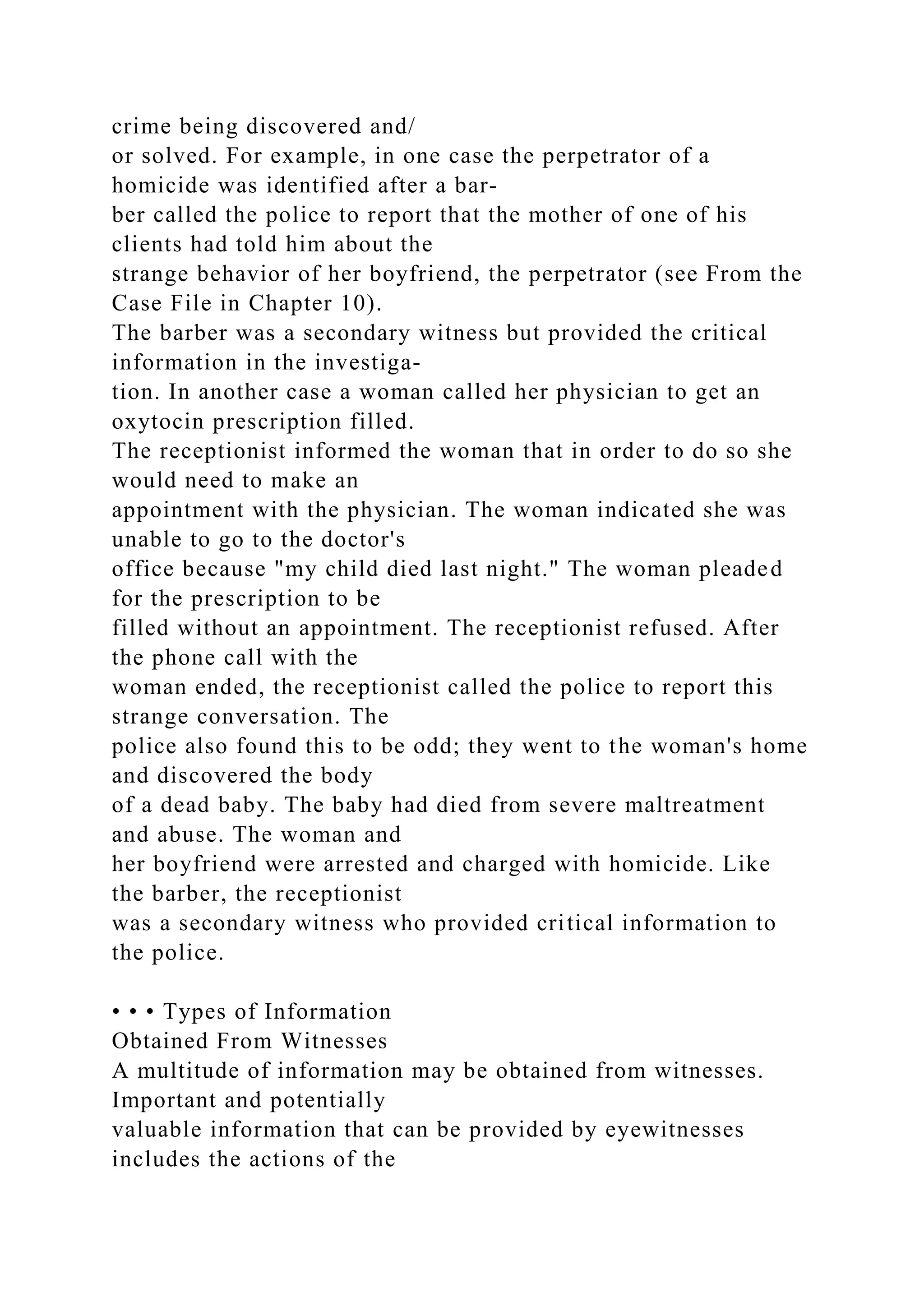 Interviews and Eyewitness Identifications AP PhotoMat.docx