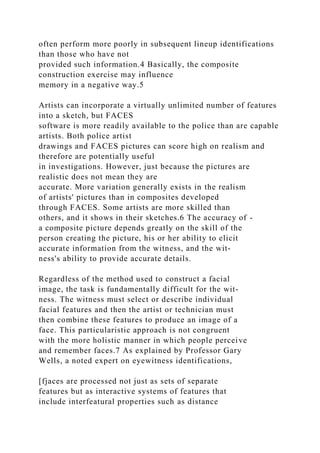 Interviews and Eyewitness Identifications AP PhotoMat.docx