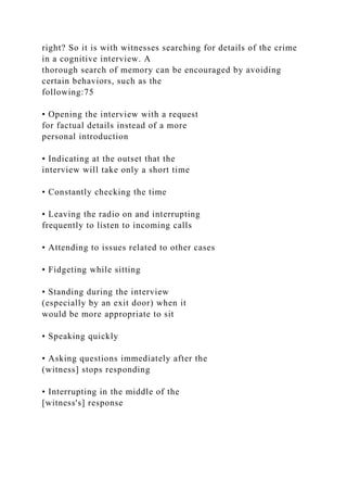 Interviews and Eyewitness Identifications AP PhotoMat.docx