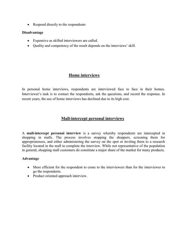 Interviews as data collection tool final | PDF