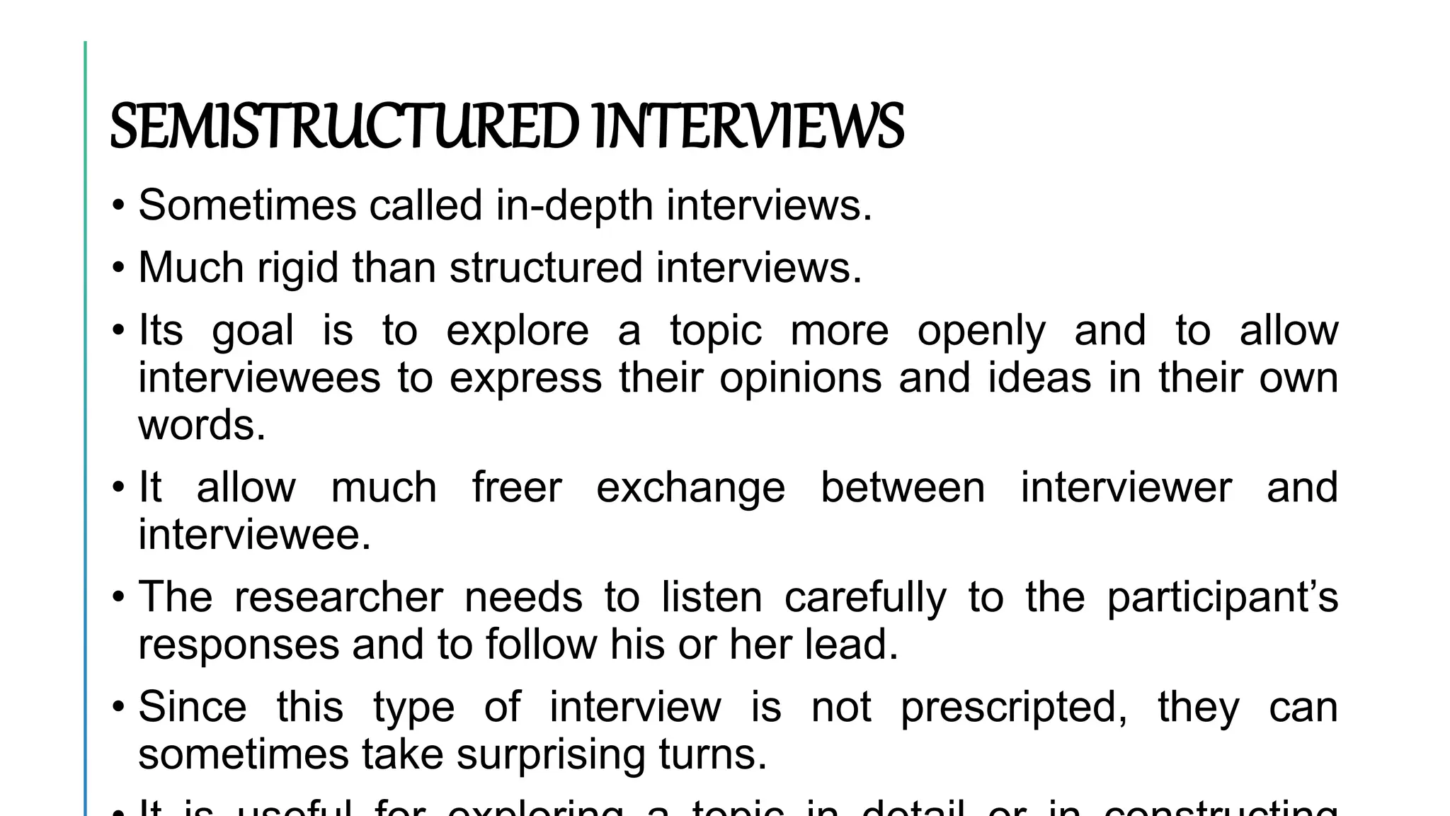 CAPAPAS_Interviews in Qualitative Research | PPTX
