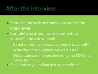 Interview skills | PPT