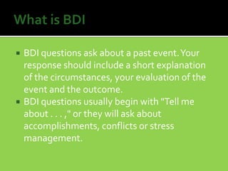 Interview skills | PPTX