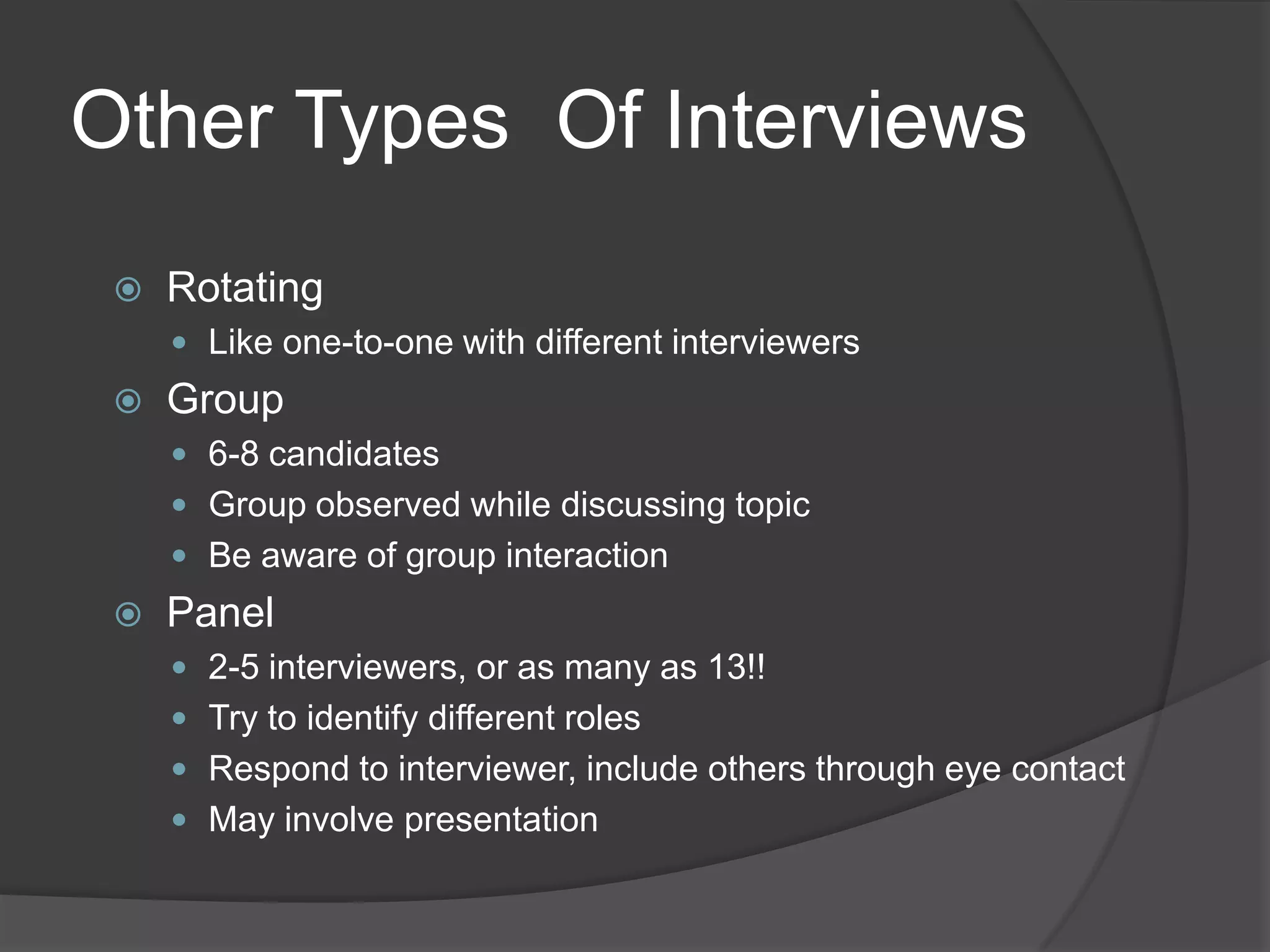 Interview skills | PPT