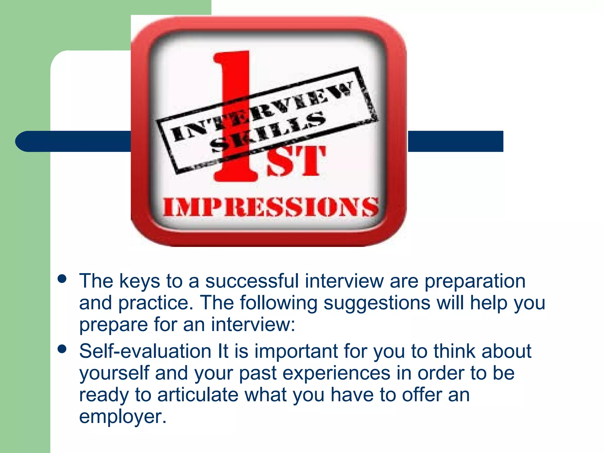 Interview skills | PPT