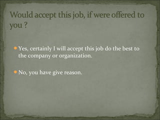 Interview skills | PPT