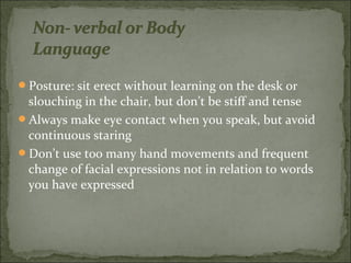 Interview skills | PPT