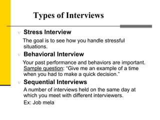 Interview techniques | PPTX